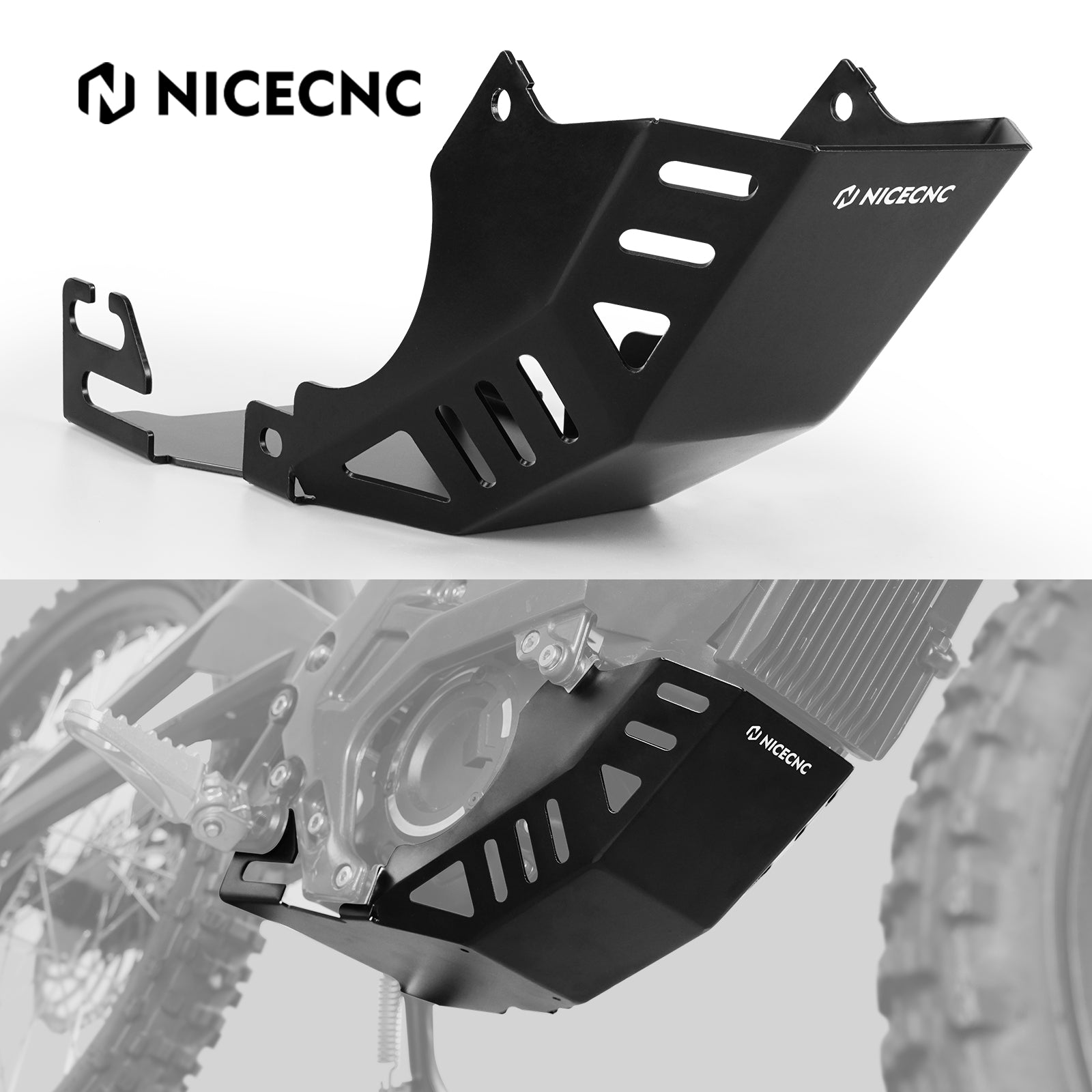 NiceCNC Engine Chassis Guard Protection Cover Skid Plate For Surron li ...