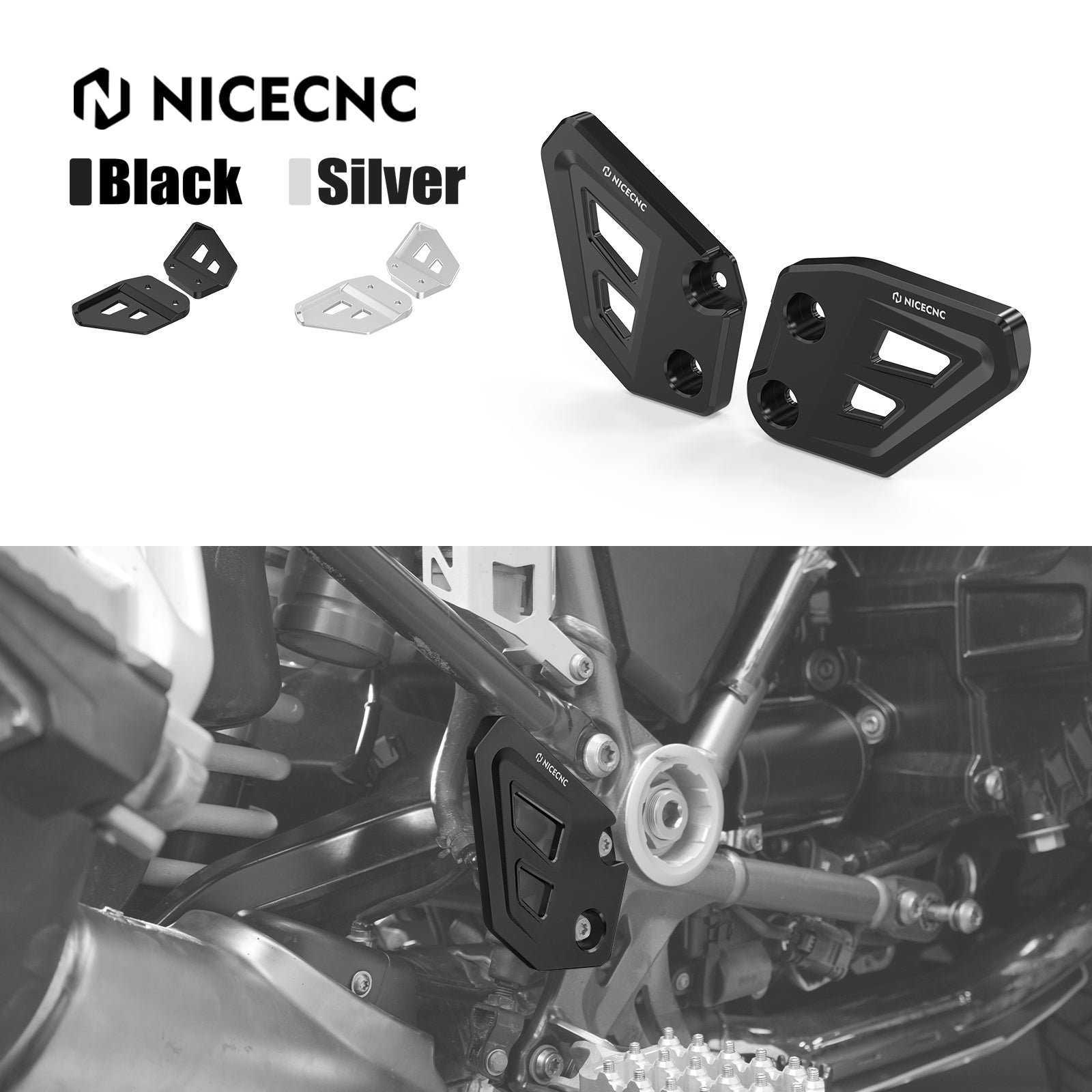 NICECNC For BMW R1250GS /Adventure 2018-2023 Rear Brake Master Cylinde