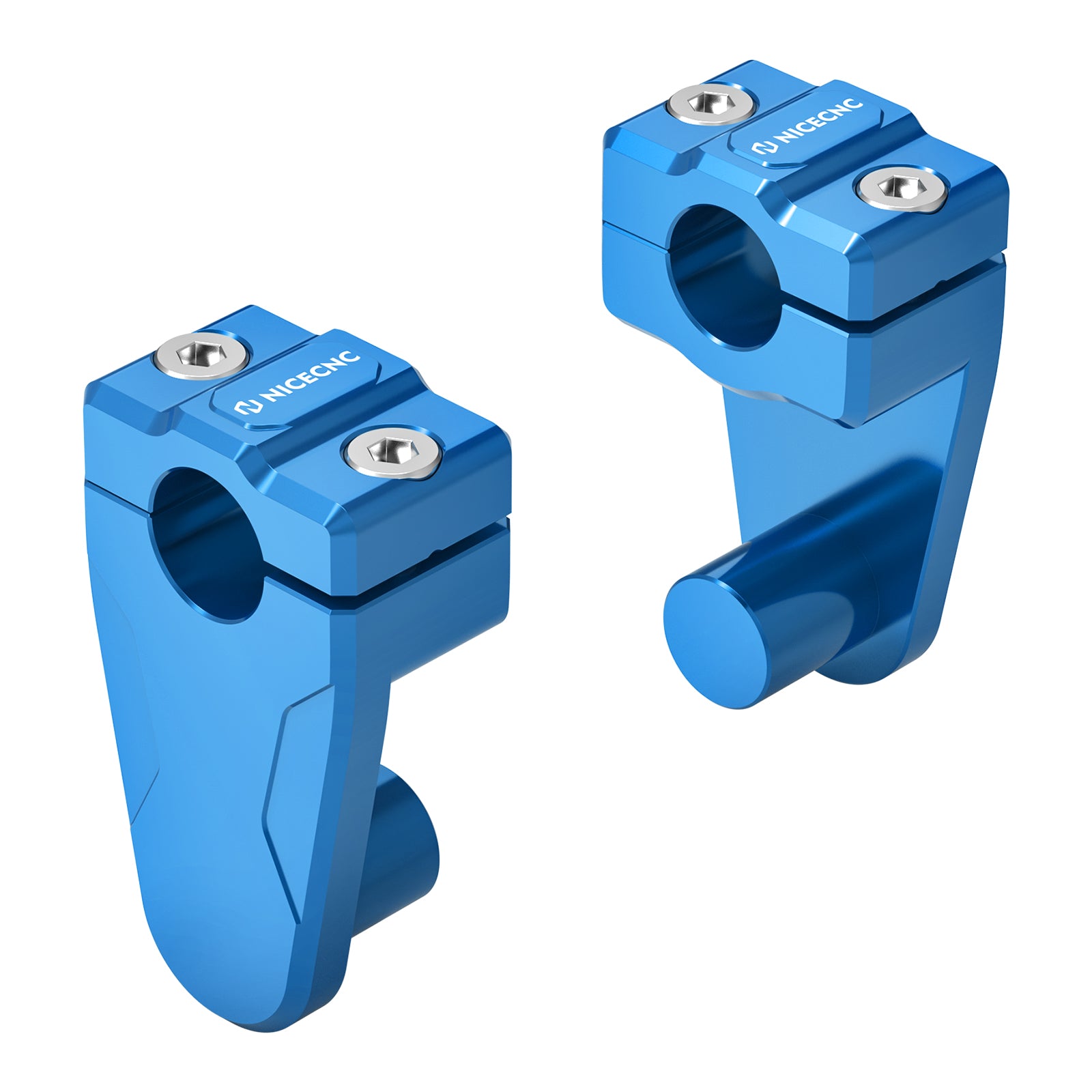 NiceCNC Handlebar Risers For Yamaha Raptor 700 700R Banshee 200 350 YF ...