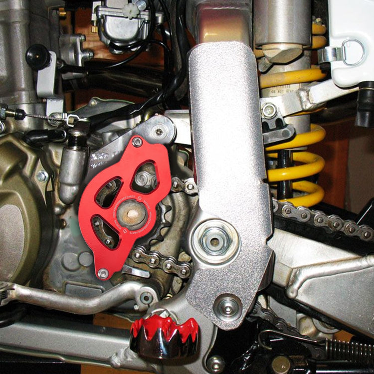 Red Front Sprocket Cover Chain Guard for Honda XR650R – NICECNC