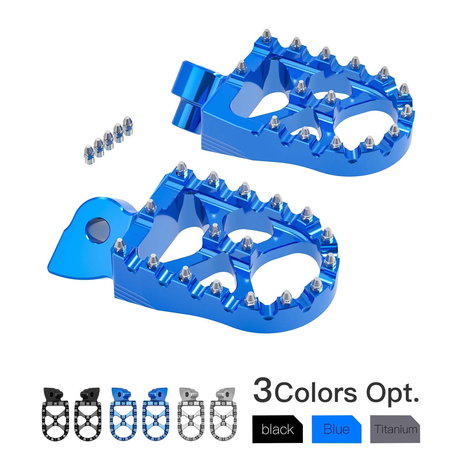 Yamaha YZ250F WR450F Motorcycle Foot Pegs – NICECNC