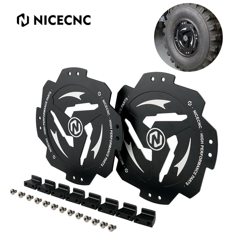 Wheel Hub Cap Covers Guards Protector For Yamaha RAPTOR 700 – NICECNC