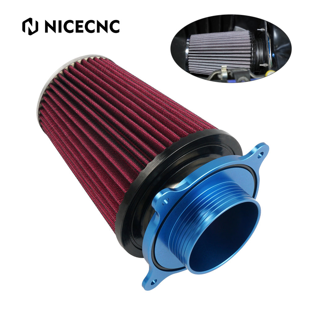 Air Filter Intake With Holder Adapter For Yamaha Raptor 700 – NICECNC
